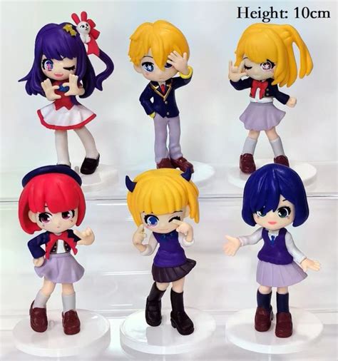 Oshi No Ko Kana Arima Ai Hoshimo Memcho Ruby Set Of 6 Collectible