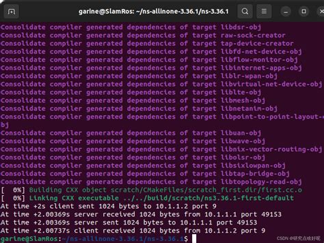 Ubuntu2204搭建ns3过程与解决报错ns3 Ubuntu Csdn博客