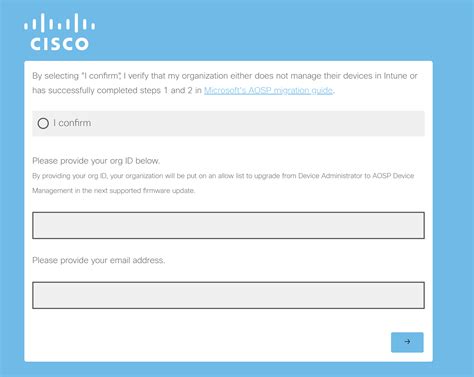 Cisco Mtr 디바이스의 Android Open Source Project Aosp 지원 소프트웨어 업데이트에 대해 Cisco Community