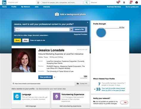 How To Skyrocket Your Linkedin Profile Views Levelten Dallas Tx