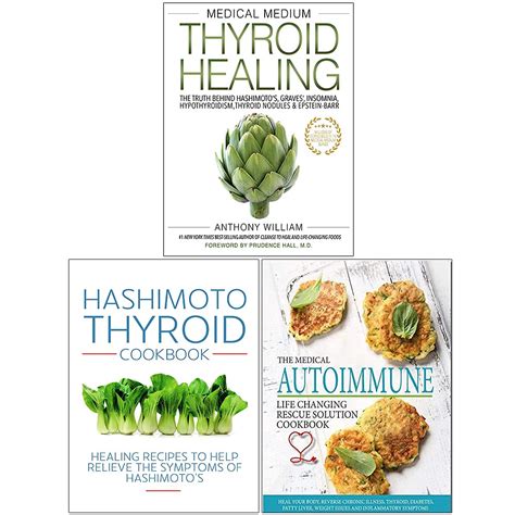 Medical Medium Thyroid Healing Hashimoto Thyroid Cookbook Medical Autoimmune 3 Books