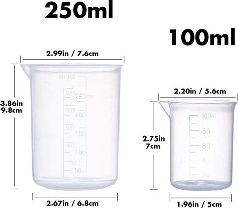 China Laboratory 500ml Pp Plastic Beaker With Spout Manufacturers Factory Free Sample