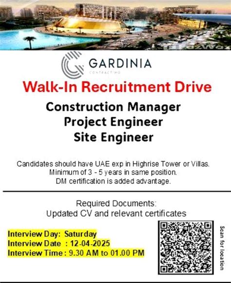 Azizi Gardinia Azizivenice Vacancy Engineers Civilengineer