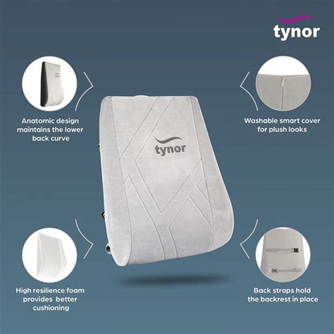 Tynor Back Rest Al Baddya Medical Equipment