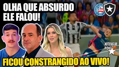 FALOU ESSE ABSURDO E FICOU CONSTRANDIGO APÓS TODOS DISCORDAREM