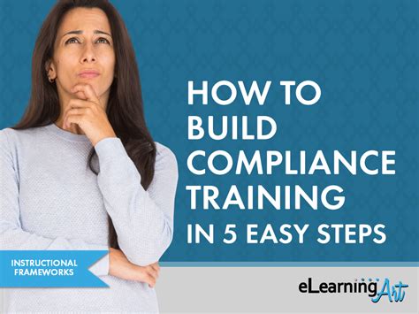 How To Build Compliance Training In 5 Easy Steps ELearningArt