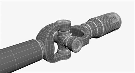 베어링 컵이있는 U 조인트 3d 모델 39 C4d Fbx Obj Max Free3d