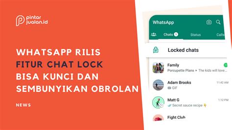 Bisa Kunci Dan Sembunyikan Chat Tertentu WhatsApp Rilis Fitur Chat Lock