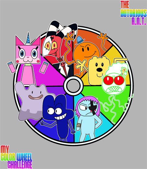 My Color Wheel Challenge By Theant755 On Deviantart