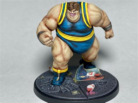 Atomic Mass Games Blob Brotherhood Of Evil Mutants Infinity Marvel Crisis Protocol Mcp