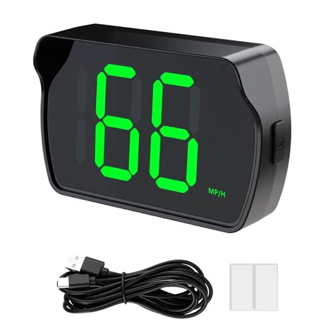 Gugumo Gps Digital Speedometer For Car Mph Golf Cart Universal Hud