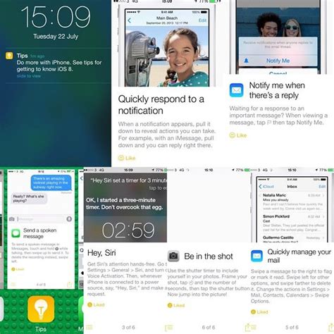 Ios8 Beta 4 Introduces Also A New Built In App Tips Here Some