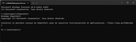 Lancer Powershell Depuis Cmd Malekal