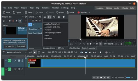 Kdenlive Video Editor 20 12 1 Released How To Install In Linux FOSTips