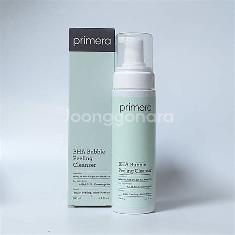 프리메라 바하 버블 필링 클렌저 200ml 클렌징폼 팩클렌징필링 중고나라