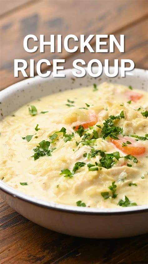 Chicken And Rice Soup Artofit