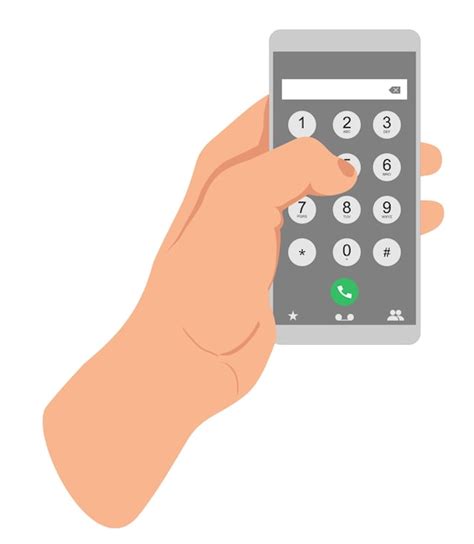 Premium Vector Dial Number Concept User Interface Keypad For