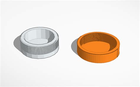 3d Design Very Annoying Screw On Container Tinkercad