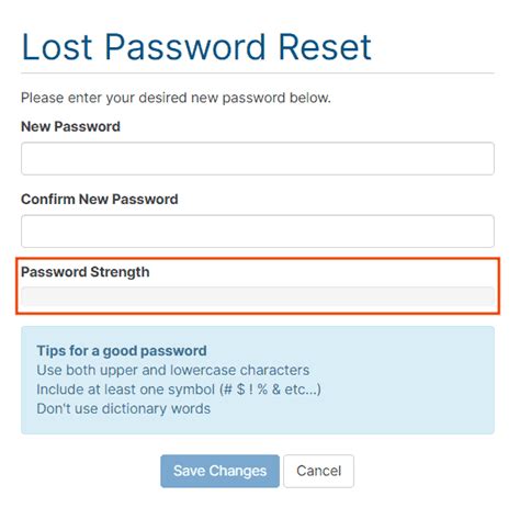 Client Area Password Reset Supporthost