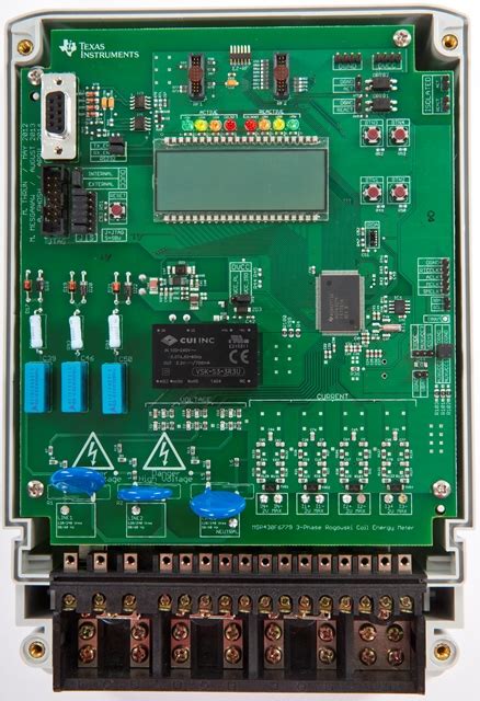 Tidm 3phmeter Rogowski Implementation Of A 3 Phase Rogowski Coil Based