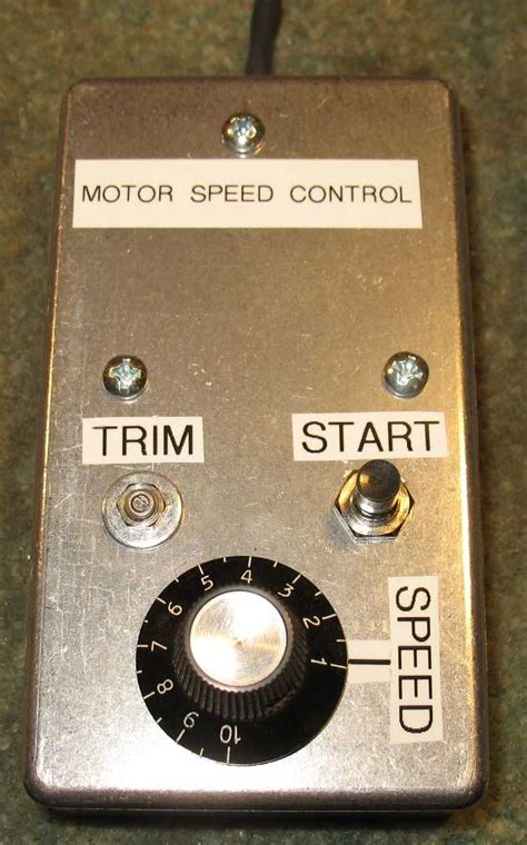 MC 2100 Treadmill Motor Speed Control Circuit