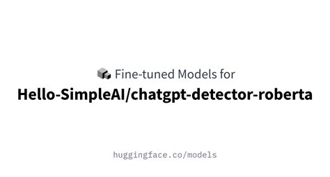 Models Hugging Face