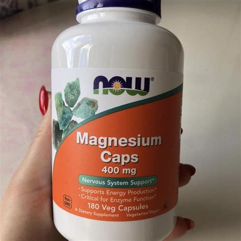 Магний 400 мг в одной капсуле сша 180 капсул — цена 710 грн в каталоге Биологически активные