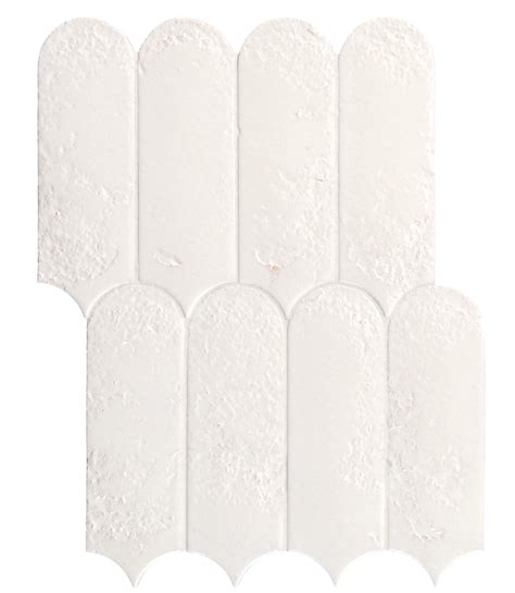 java white fan gloss ceramic tiles mandarin stone