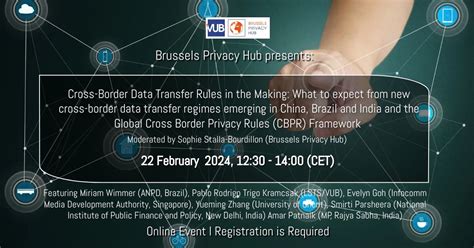 Brussels Privacy Hub On Linkedin Datasecurity Webinar