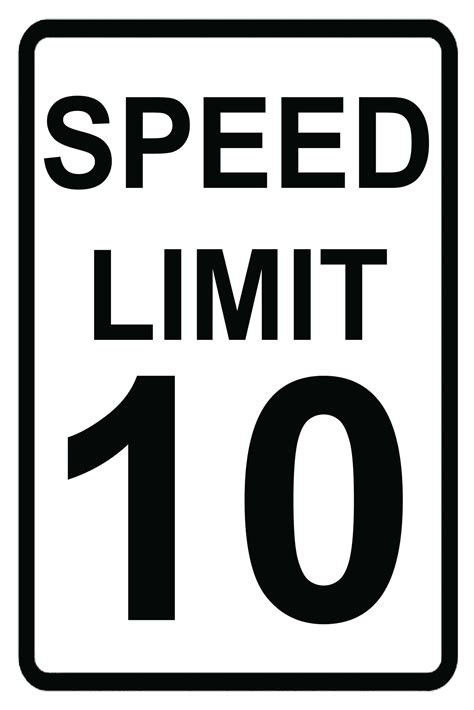 Speed Limit 10 Rmm