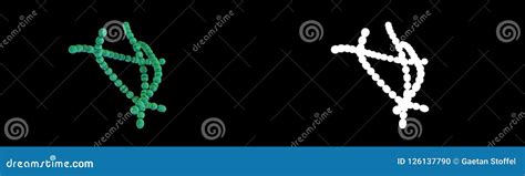 Streptococcus Pyogenes Image Cartoon Vector 136616415