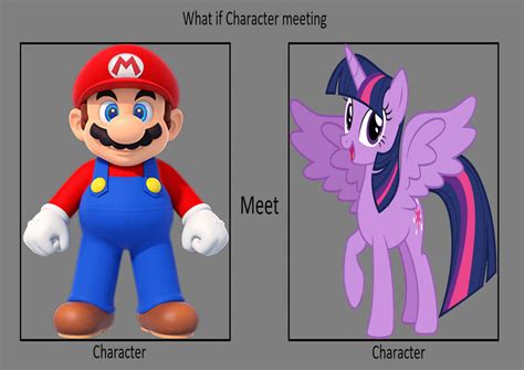 What If Mario Met Twilight Sparkle By Awesomegamedude10 On Deviantart