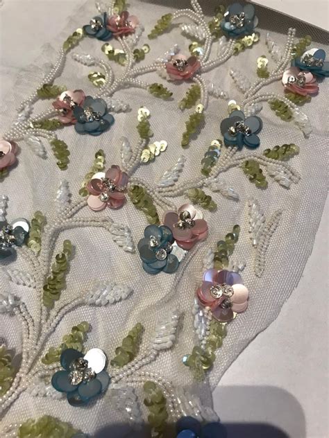 Hand Beaded Embroidery Design