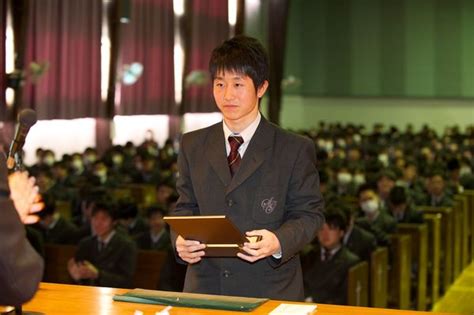 聖光学院高等学校news おめでとう 平成24年度表彰式挙行