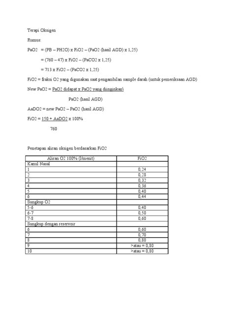 Terapi Oksigen Pdf