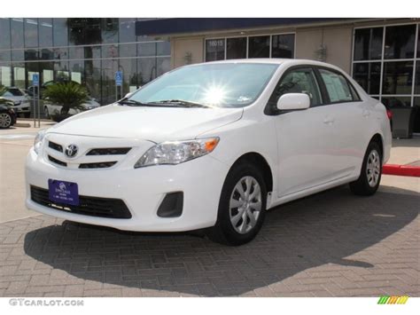 2011 Super White Toyota Corolla Le 70963103 Photo 2
