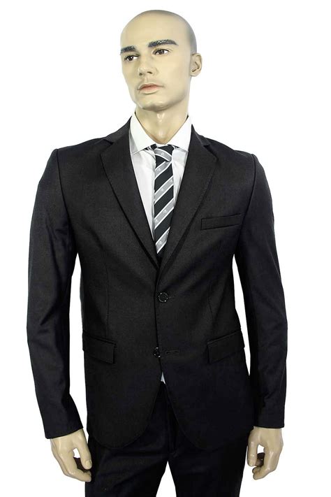 Чёрный мужской костюм Takeshy Kurosawa - купить за 28000 руб. в ...