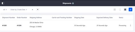 Creating A Shipment Liferay Official Documentation Liferay Learn