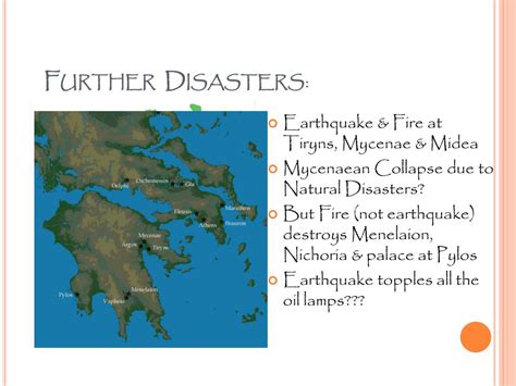 Ppt The Collapse ~1100 Bc Of Mycenaean Civilization Powerpoint