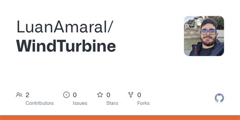 GitHub LuanAmaral WindTurbine