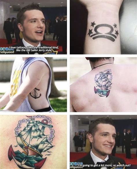 Tatoos Josh Hutcherson Tattoo Josh Hutcherson Josh And Jennifer