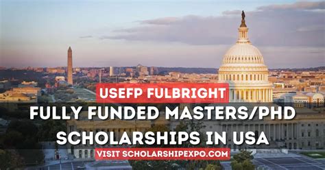 Usefp Fulbright Scholarship 2024 25 In The Usa Fully Funded