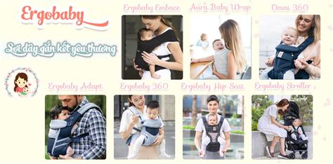 Ergobaby Việt Nam - Nhà phân phối địu em bé chính hãng giá tốt