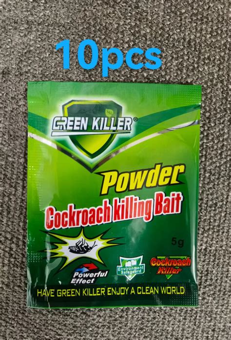 Htf10pcs Cockroach Killing Bait Pesticide Powder Killer Bug