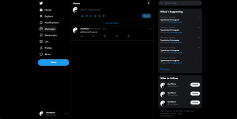 GitHub Hnunezz TwitterClone FrontEnd This Project Refers To A Clone Of The Layout And Some