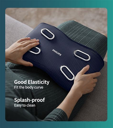 Philips Cordless Lower Back Massager With Soothing Heating And Ice