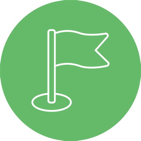 Goal Generic Color Fill Icon