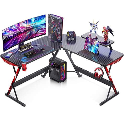 Buy Motpk L Shaped Gaming Desk Gaming Table L Shape Computer Desk For