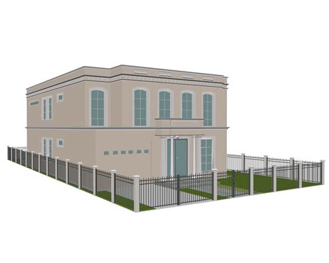 Maison Classique Avec Des éléments Modernes Modèle 3d 59 Unknown