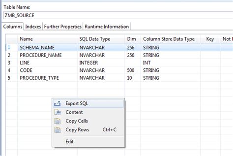 How To Create Ddls Out Of Hana Modeler Sap Community